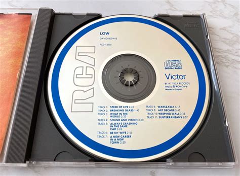David Bowie Low Cd Target Era Japan Rca Pcd1 2030 Ziggy Stardust Very