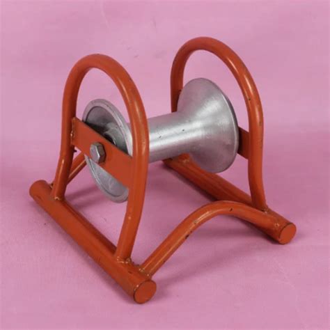 Manhole Corner Guide Steel Cable Roller Cable Laying Pulling For