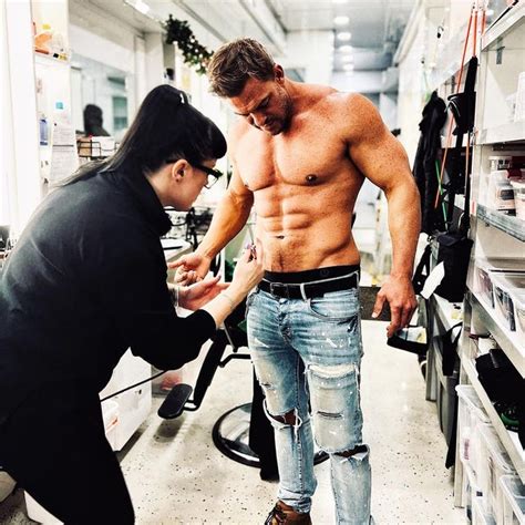 Alan Ritchson Shares A Shirtless Photo From The Set Of Reacher