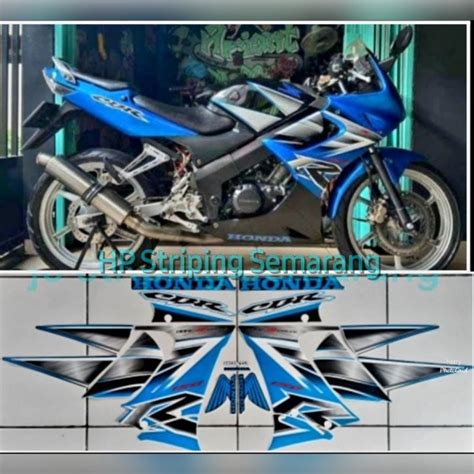 Jual Striping Honda Cbr 150 Old Cbu Th 2006 Biru Shopee Indonesia