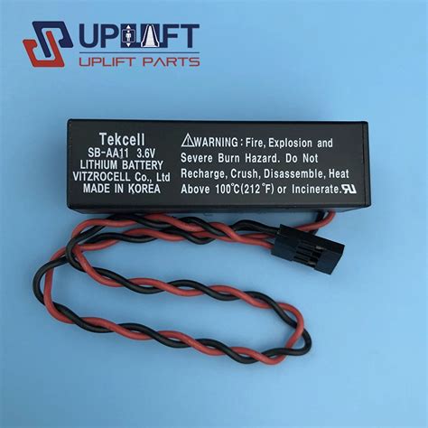 Elevator Tekcell Battery For Control System 3 6v Battery Sb Aa11 Battery Sb Aa11 And Elevator