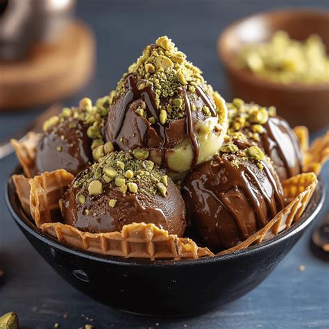 Indulgent Dubai Chocolate Pistachio Ice Cream Youll Love