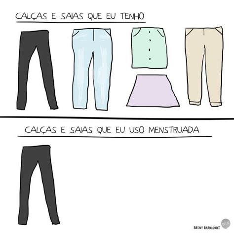 Nove Coisas Que Quase Todas As Mulheres Passam Quando Estão Menstruadas