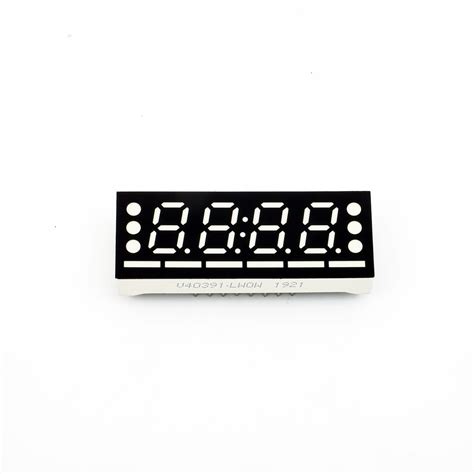 LED Digital Screen Display Inch Digit Segment Common Cathode High Brightness Red Light