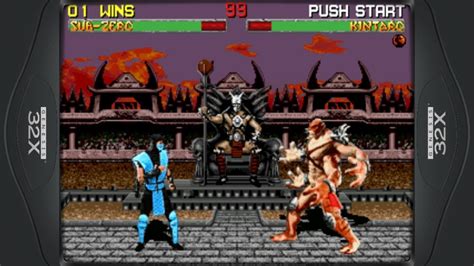 Mortal Kombat Ii Sega 32x Acclaim 1994 Youtube