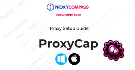 How To Use Proxycap Configuration Guide Proxycompass