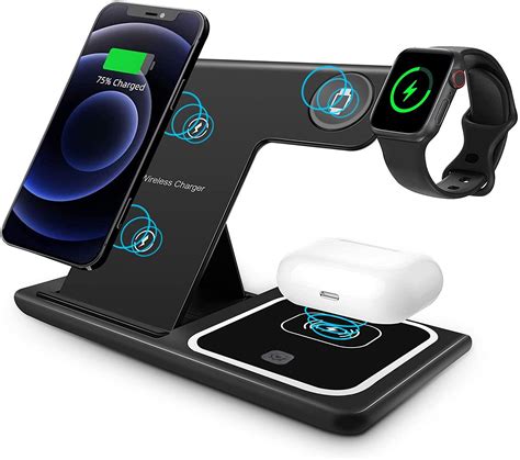 3 In 1 Wireless Charger 20w Wireless Charger Station สำหรับ Airpods Pro