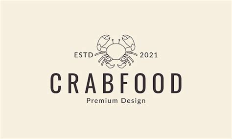 Elegant Crab Emblem For Premium Crabfood Brand Jiffy Designs