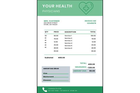 Patient Statement Design Basics Elements To Make Everything