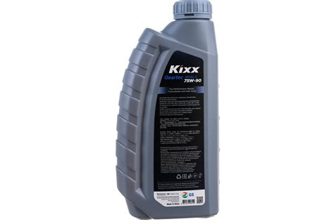 Трансмиссионное масло KIXX GEARTEC 75W90, GL-5 полусинтетическое, 1 л ...