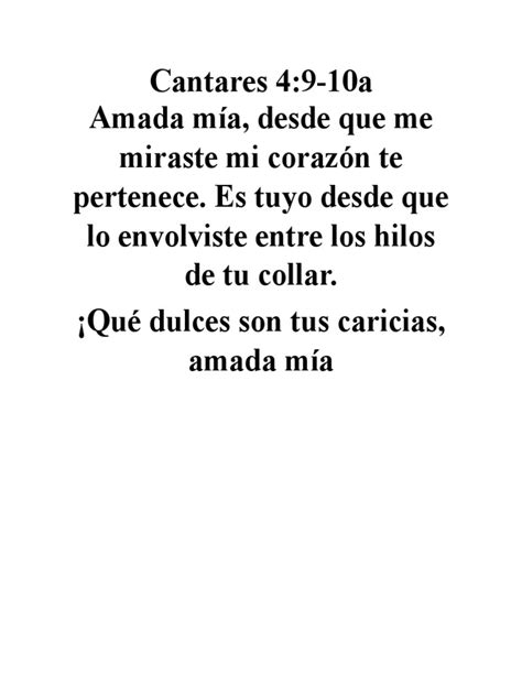 Cantares 4 Pdf Poesía