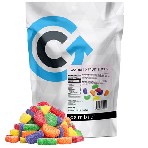 Assorted Fruit Slices 2 Lb