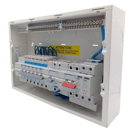 Populated Rcbo Consumer Units Bundles And Kits