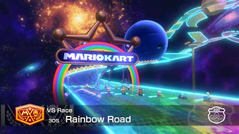 3ds Rainbow Road Improved V11 Mod For Mario Kart 8 Deluxe Mk8d Mods