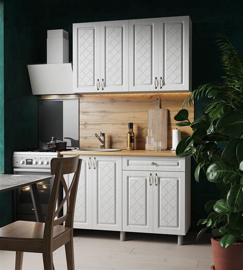 Визуализация кухонь Small Kitchens Visualization On Behance
