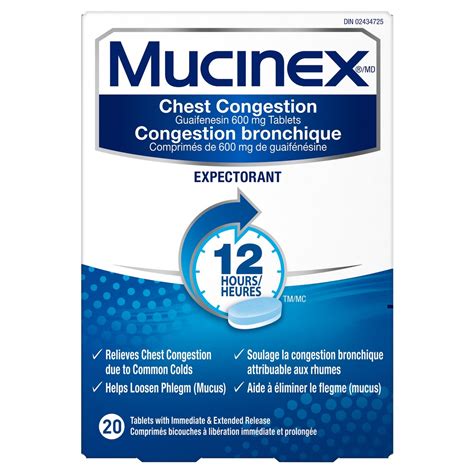 Multi Action Congestion Cold And Cough Solution Mucinex Canada