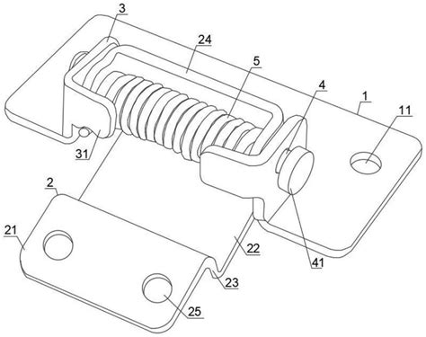 一种用于配电柜的铰接件的制作方法