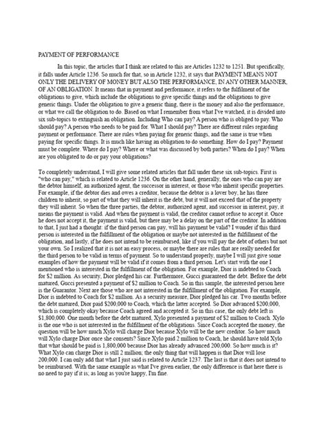 Obli Pdf Debt Payments