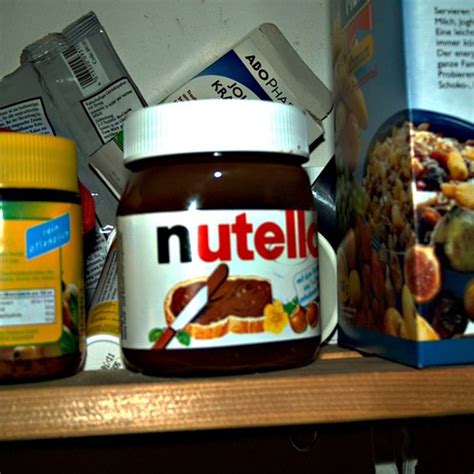 Nutella A Glass Of Nutella In Two Different Places Of The Flickr