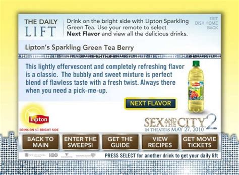 Lipton With Sex And The City 2 Cori Schattner