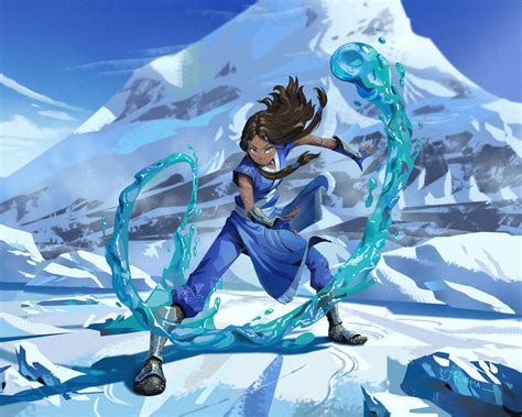 Just Katara Waterbending By Ruffu On Deviantart