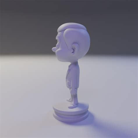 🎨 Mr Bean Chibi・ 3d File For 3d Printing・cults