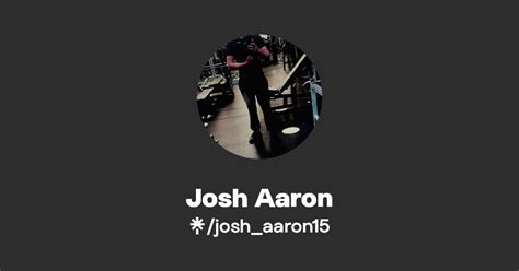 Josh Aaron Instagram Tiktok Linktree