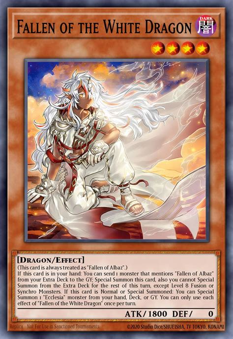 Fallen Of The White Dragon Yu Gi Oh Card Database Ygoprodeck