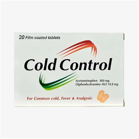 Cold Control 20 Tablets