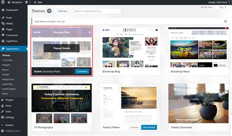 Wordpress Theme Management Coderepublics