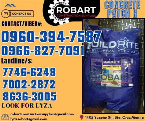 Buildrite Concrete Patch H Commercial And Industrial Construction Tools