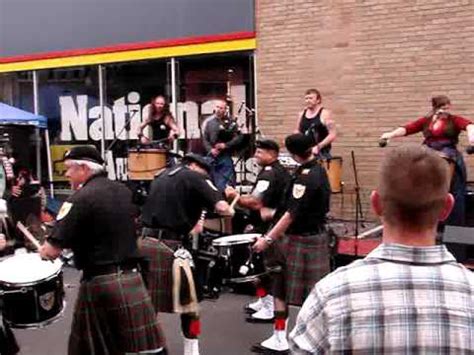Albannach And Brian Boru Pipes And Drums The Gael 52211 Youtube