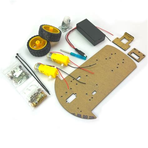 Robot Chassis Base With 2 Wheels Lb Owl Chassis Little Bird