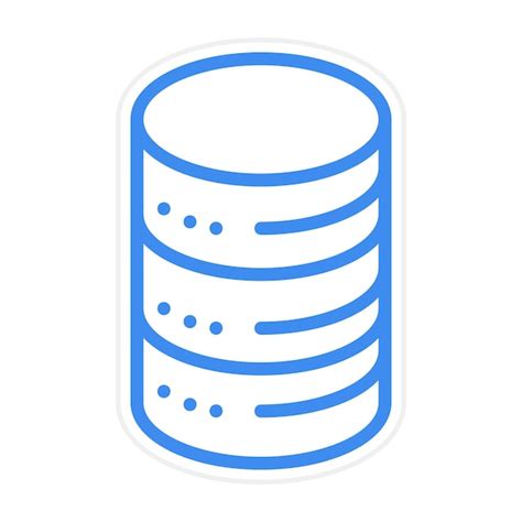 Premium Vector Database Vector Illustration