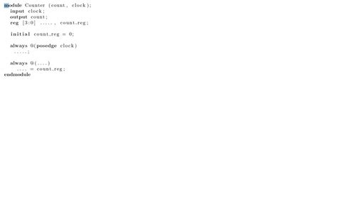 Solved The Following Modelproduces A 4 Bit Output That Chegg Com