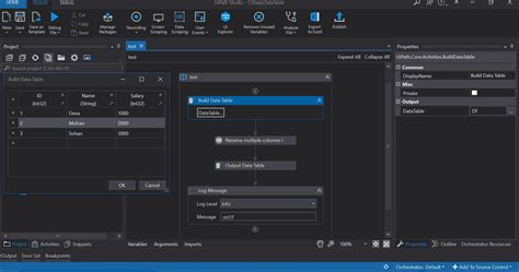 Rename Multiple Columns In DataTable RPA Component UiPath Marketplace Overview