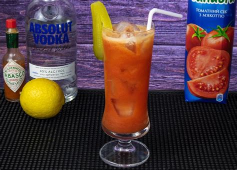 Коктейль Кровавая Мэри (Bloody Mary): классический рецепт