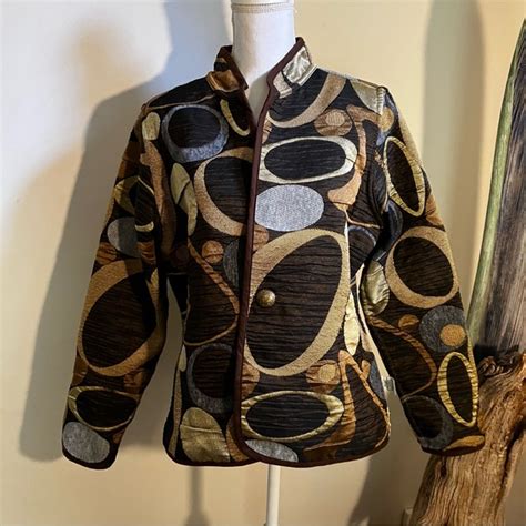 Trimdin Jackets And Coats Trimdin Milano Collection Slate Reversible