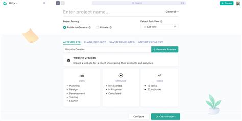 nifty project management