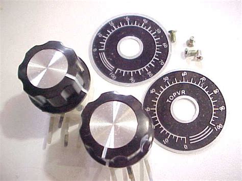 Two Dual 20pf Variable Capacitor Kits 40pf Total With 16mm X 64mm