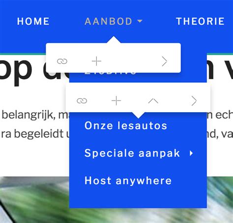 Navigation Menu Is Not Editable Mobirise Forums