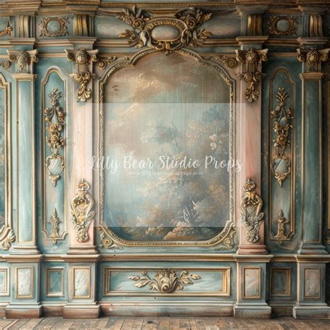 Classical Victorian Palace Wall Lilly Bear Studio Props