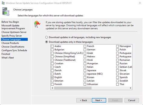 Install And Configure Windows Server 2016 WSUS Virtualization Howto