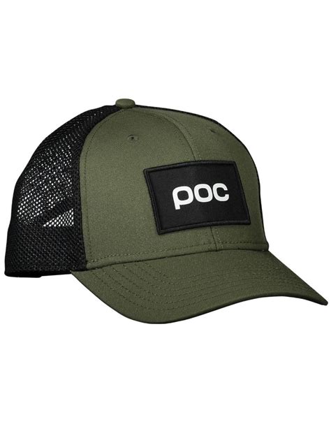 poc poc trucker cap epidote green caps snowleader