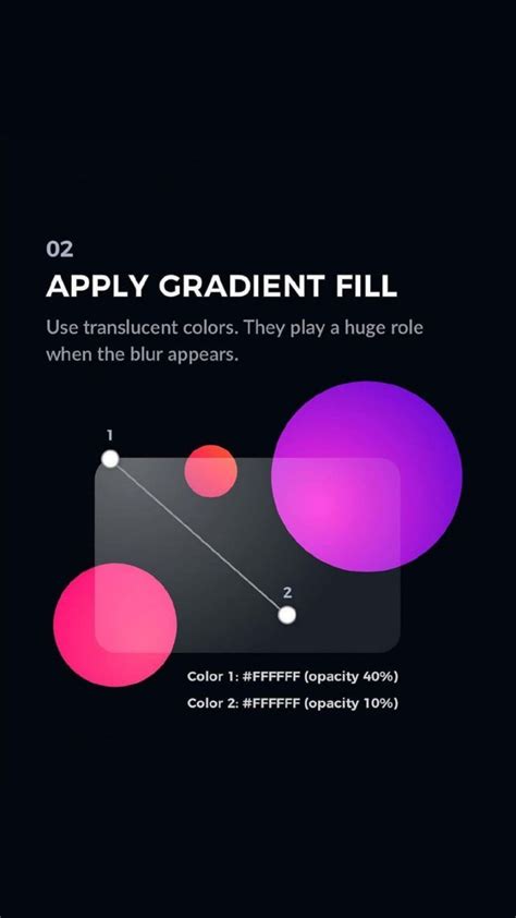 glass card effect ui design tutorial ui design tutorial design
