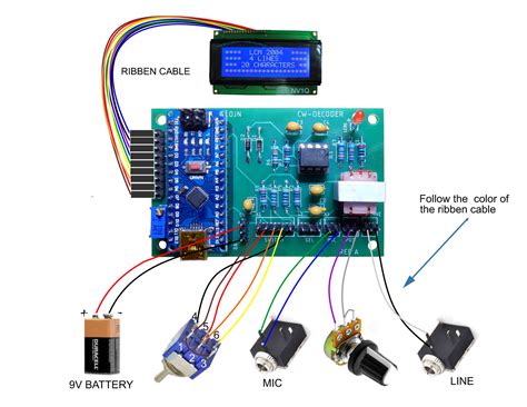 Cw decoder arduino схема фото