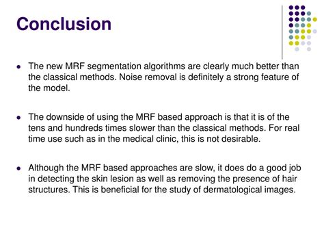 Ppt Segmentation Of Dermatological Images Using Mixture Models And