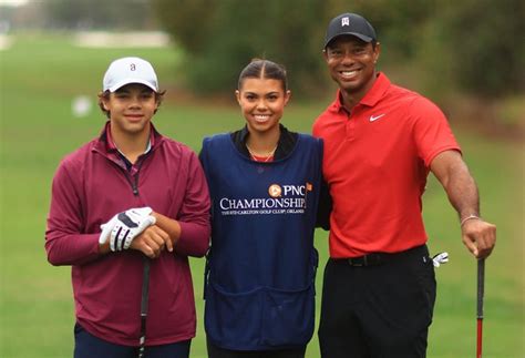 Photos Charlie Woods Son Of Golf Pro Tiger Woods And Elin Nordegren