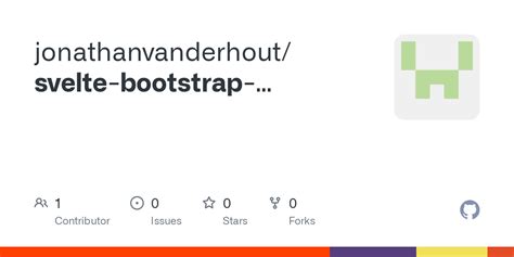 Github Jonathanvanderhoutsvelte Bootstrap Dashboard