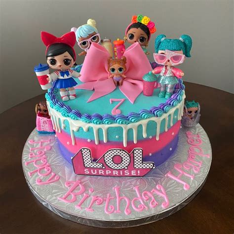 Lol Surprise Birthday Cake Birthday Cake 5th Birthday Party Ideas